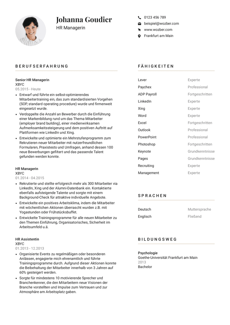 77 Beispiele für Erfolgsbeschreibungen im Lebenslauf