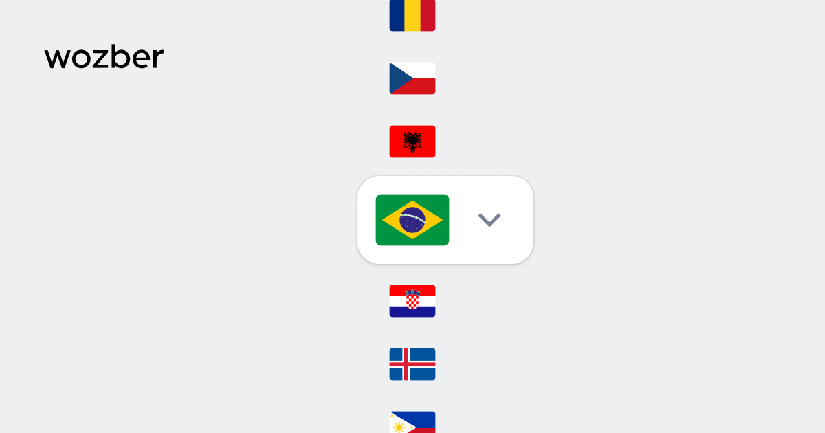 New CV Template Languages and Regional Variants