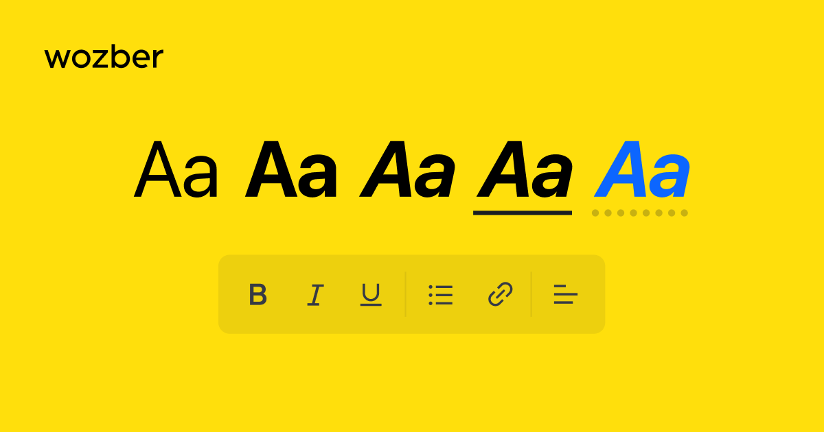 New Feature: Rich Text Formatting